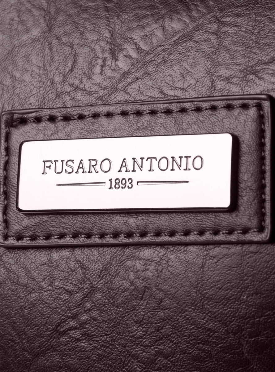 Two-tone Cargo Backpack with Engraved Logo - West – Fusaro Antonio dal 1893