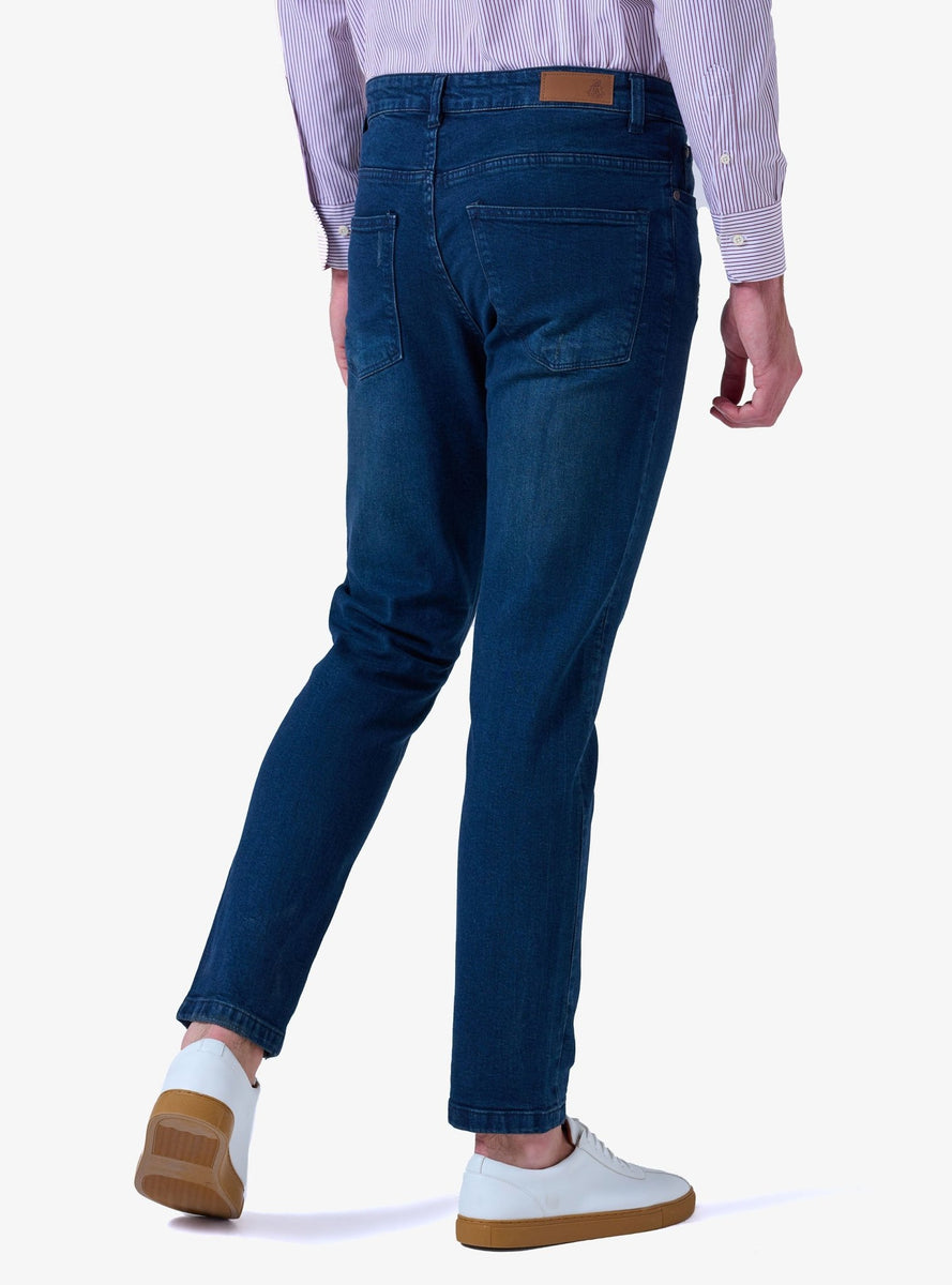 Blue Navy denim jeans – Fusaro Antonio dal 1893